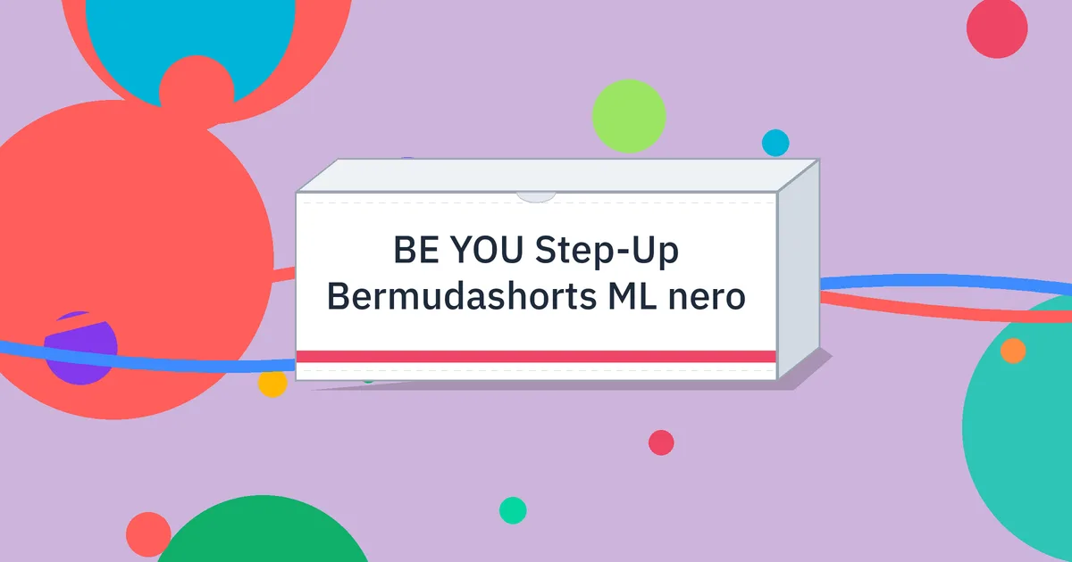 Symbolbild: Packung mit der Aufschrift BE YOU Step-Up Bermudashorts ML nero (PZN 20720127) – Verfügbarkeit und Bezug in Apotheken in Frankfurt am Main