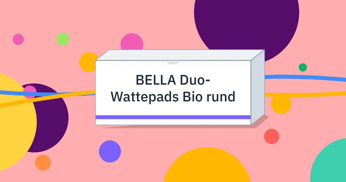 Symbolbild: Packung mit der Aufschrift BELLA Duo-Wattepads Bio rund (PZN 10111781) – Verfügbarkeit und Bezug in Apotheken in Frankfurt am Main