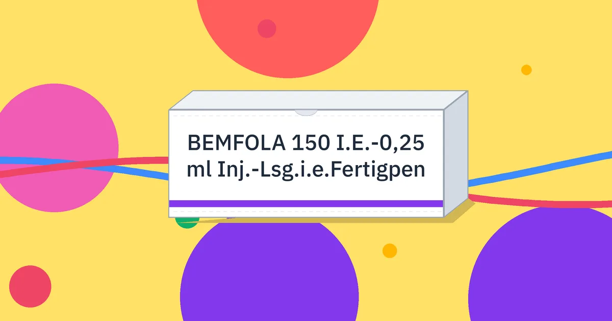 Symbolbild: Packung mit der Aufschrift BEMFOLA 150 I.E.-0,25 ml Inj.-Lsg.i.e.Fertigpen (PZN 12470780) – Verfügbarkeit und Bezug in Apotheken in Frankfurt am Main