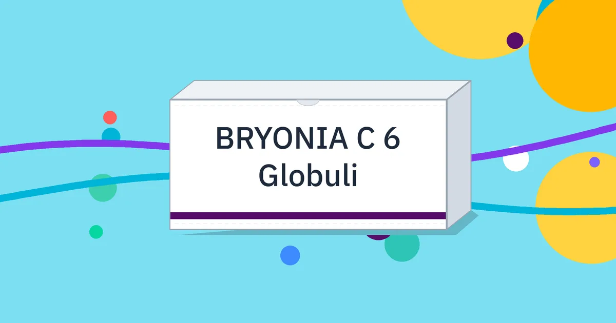 Symbolbild: Packung mit der Aufschrift BRYONIA C 6 Globuli (PZN 02894823) – Verfügbarkeit und Bezug in Apotheken in Frankfurt am Main