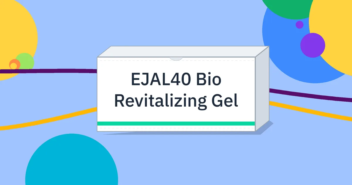 Symbolbild: Packung mit der Aufschrift EJAL40 Bio Revitalizing Gel (PZN 16084424) – Verfügbarkeit und Bezug in Apotheken in Frankfurt am Main