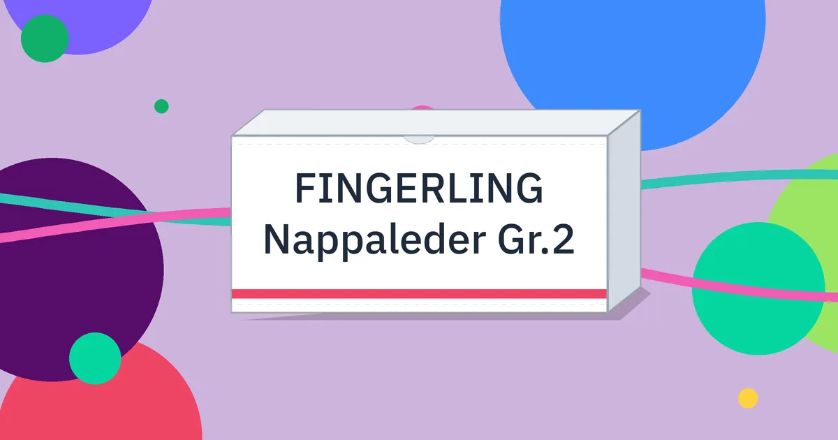 Symbolbild: Packung mit der Aufschrift FINGERLING Nappaleder Gr.2 (PZN 01726710) – Verfügbarkeit und Bezug in Apotheken in Frankfurt am Main