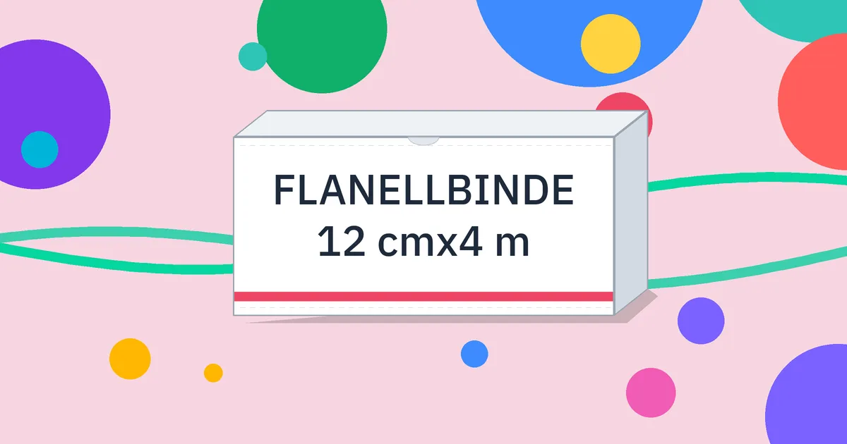 Symbolbild: Packung mit der Aufschrift FLANELLBINDE 12 cmx4 m (PZN 01960038) – Verfügbarkeit und Bezug in Apotheken in Frankfurt am Main