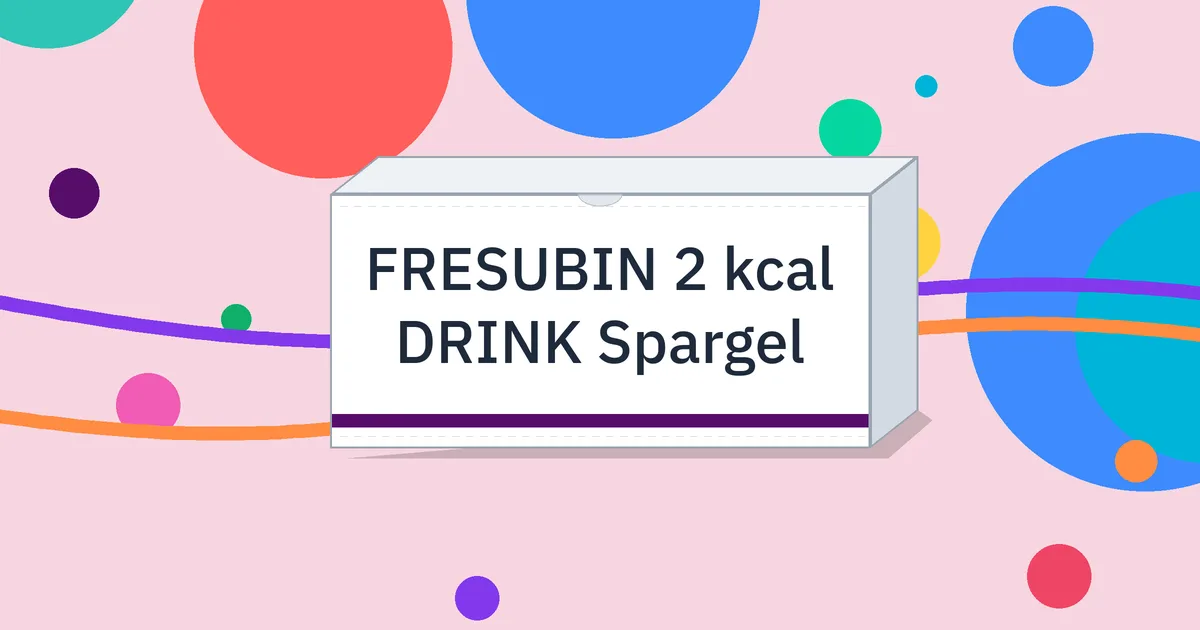 Symbolbild: Packung mit der Aufschrift FRESUBIN 2 kcal DRINK Spargel (PZN 14144808) – Verfügbarkeit und Bezug in Apotheken in Frankfurt am Main