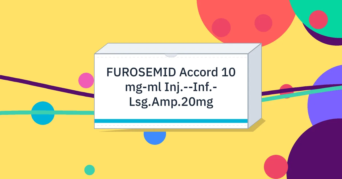 Symbolbild: Packung mit der Aufschrift FUROSEMID Accord 10 mg-ml Inj.--Inf.-Lsg.Amp.20mg (PZN 11854136) – Verfügbarkeit und Bezug in Apotheken in Frankfurt am Main