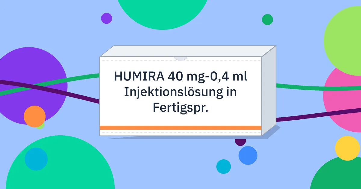 Symbolbild: Packung mit der Aufschrift HUMIRA 40 mg-0,4 ml Injektionslösung in Fertigspr. (PZN 16789171) – Verfügbarkeit und Bezug in Apotheken in Frankfurt am Main