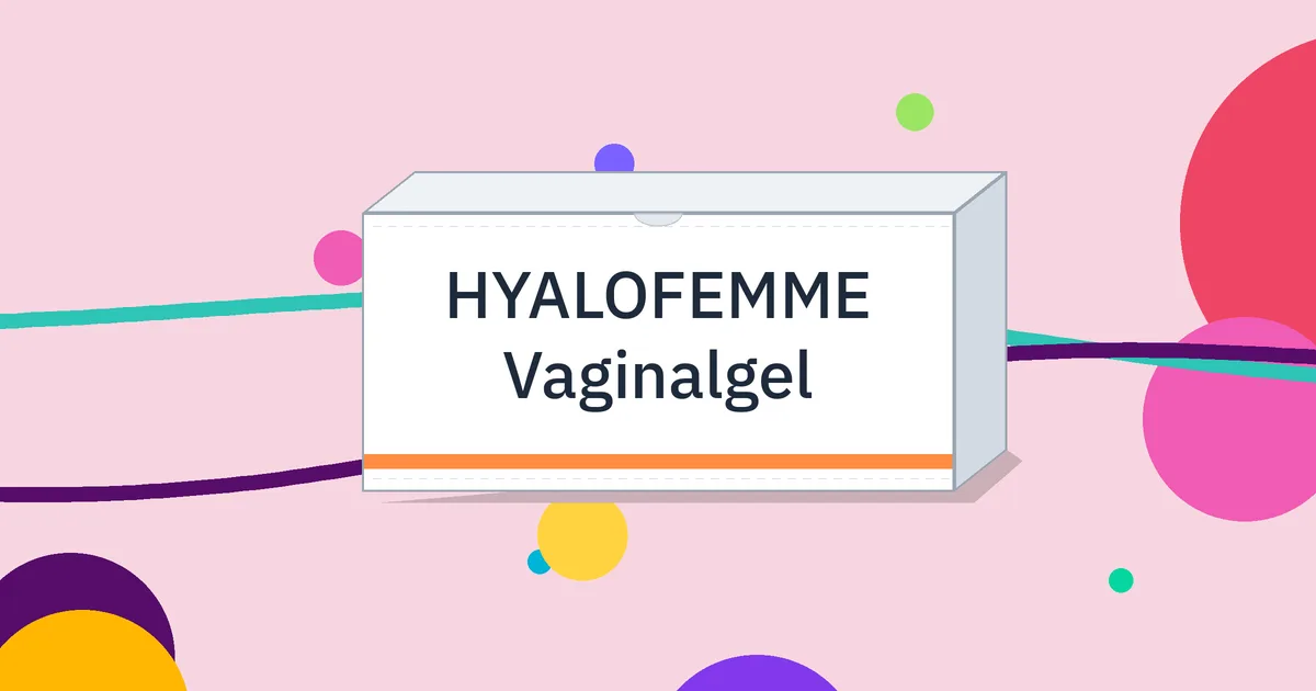Symbolbild: Packung mit der Aufschrift HYALOFEMME Vaginalgel (PZN 17584689) – Verfügbarkeit und Bezug in Apotheken in Frankfurt am Main