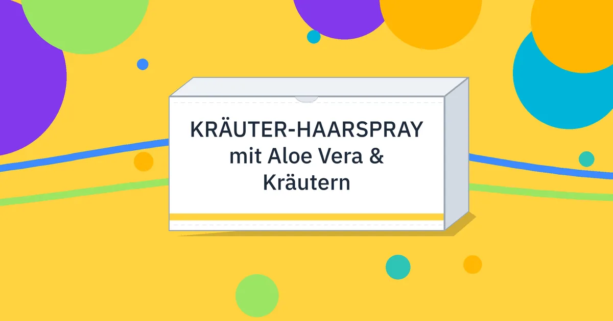 Symbolbild: Packung mit der Aufschrift KRÄUTER-HAARSPRAY mit Aloe Vera & Kräutern (PZN 18249786) – Verfügbarkeit und Bezug in Apotheken in Frankfurt am Main