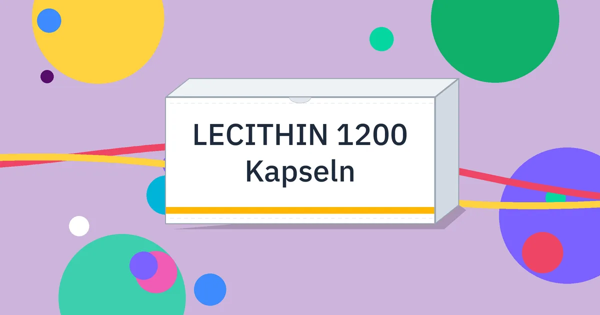 Symbolbild: Packung mit der Aufschrift LECITHIN 1200 Kapseln (PZN 08501138) – Verfügbarkeit und Bezug in Apotheken in Frankfurt am Main