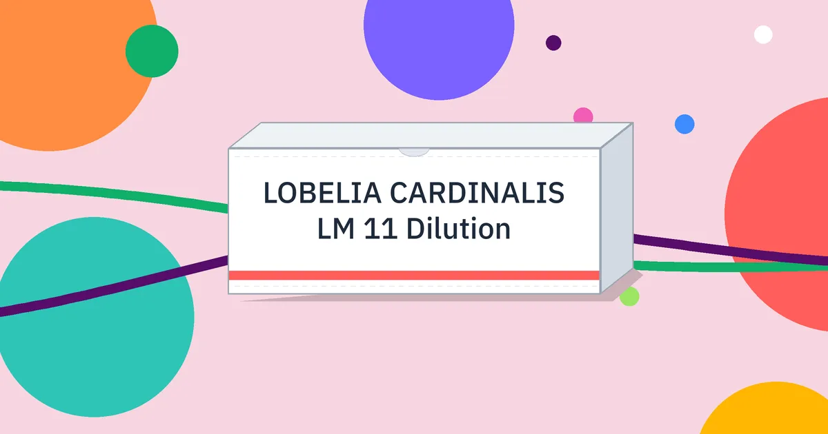 Symbolbild: Packung mit der Aufschrift LOBELIA CARDINALIS LM 11 Dilution (PZN 13532916) – Verfügbarkeit und Bezug in Apotheken in Frankfurt am Main