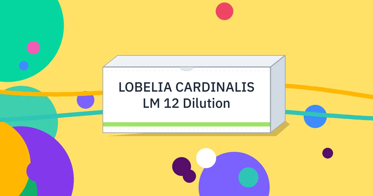 Symbolbild: Packung mit der Aufschrift LOBELIA CARDINALIS LM 12 Dilution (PZN 13532922) – Verfügbarkeit und Bezug in Apotheken in Frankfurt am Main