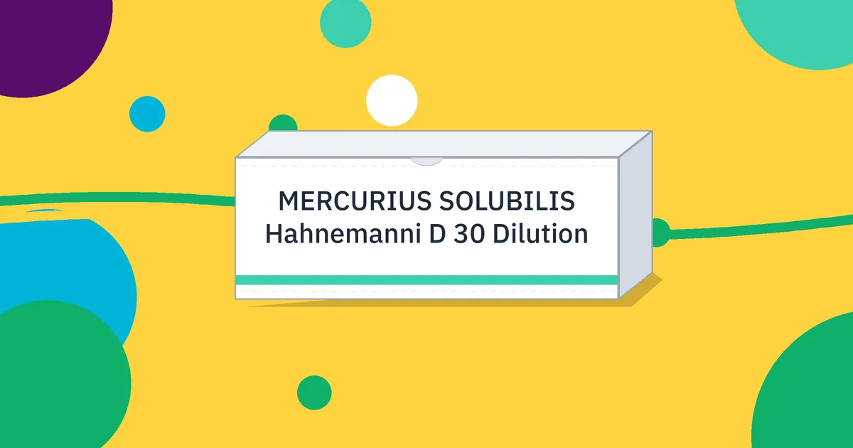 Symbolbild: Packung mit der Aufschrift MERCURIUS SOLUBILIS Hahnemanni D 30 Dilution (PZN 02618069) – Verfügbarkeit und Bezug in Apotheken in Frankfurt am Main