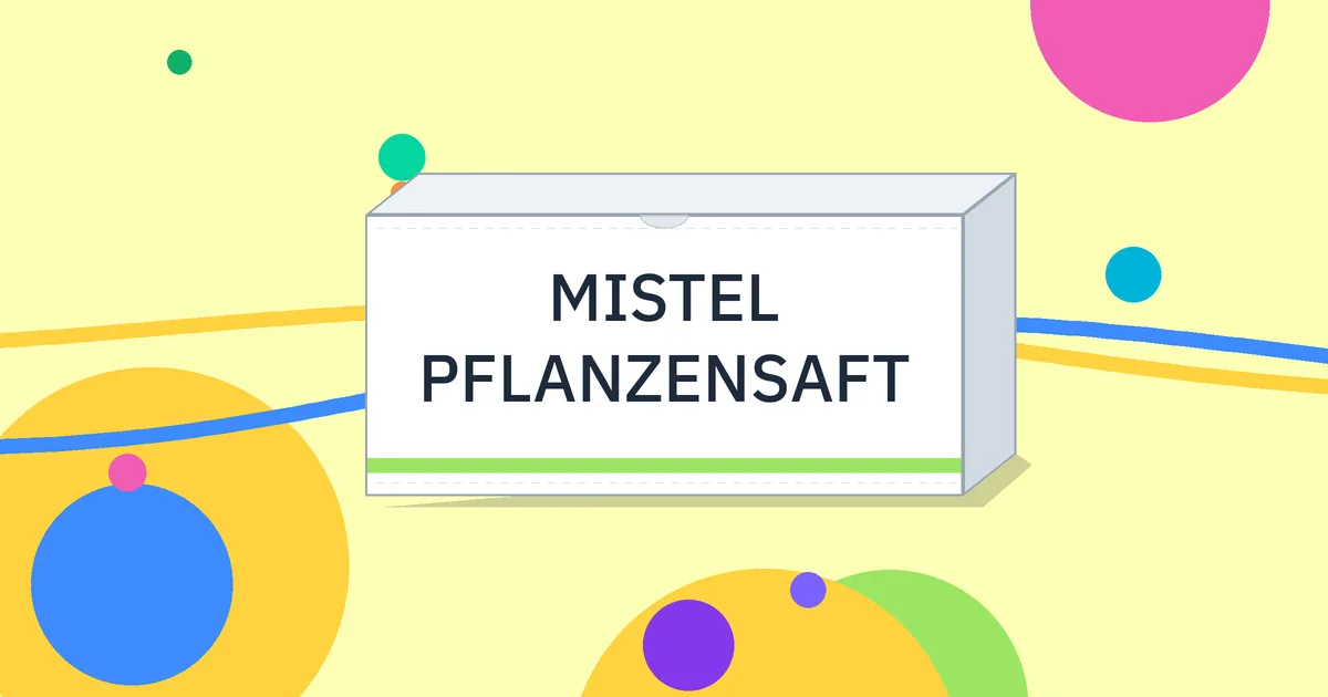 Symbolbild: Packung mit der Aufschrift MISTEL PFLANZENSAFT (PZN 15621883) – Verfügbarkeit und Bezug in Apotheken in Frankfurt am Main
