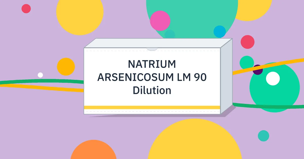 Symbolbild: Packung mit der Aufschrift NATRIUM ARSENICOSUM LM 90 Dilution (PZN 12959601) – Verfügbarkeit und Bezug in Apotheken in Frankfurt am Main