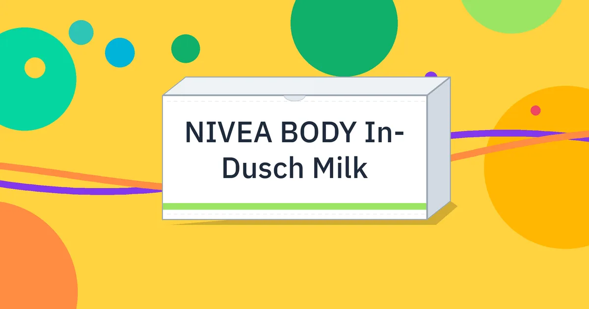 Symbolbild: Packung mit der Aufschrift NIVEA BODY In-Dusch Milk (PZN 11324639) – Verfügbarkeit und Bezug in Apotheken in Frankfurt am Main