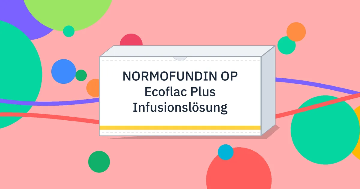 Symbolbild: Packung mit der Aufschrift NORMOFUNDIN OP Ecoflac Plus Infusionslösung (PZN 08609137) – Verfügbarkeit und Bezug in Apotheken in Frankfurt am Main