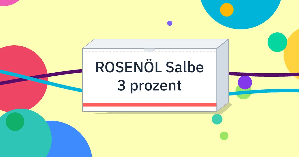 Symbolbild: Packung mit der Aufschrift ROSENÖL Salbe 3 prozent (PZN 16673882) – Verfügbarkeit und Bezug in Apotheken in Frankfurt am Main