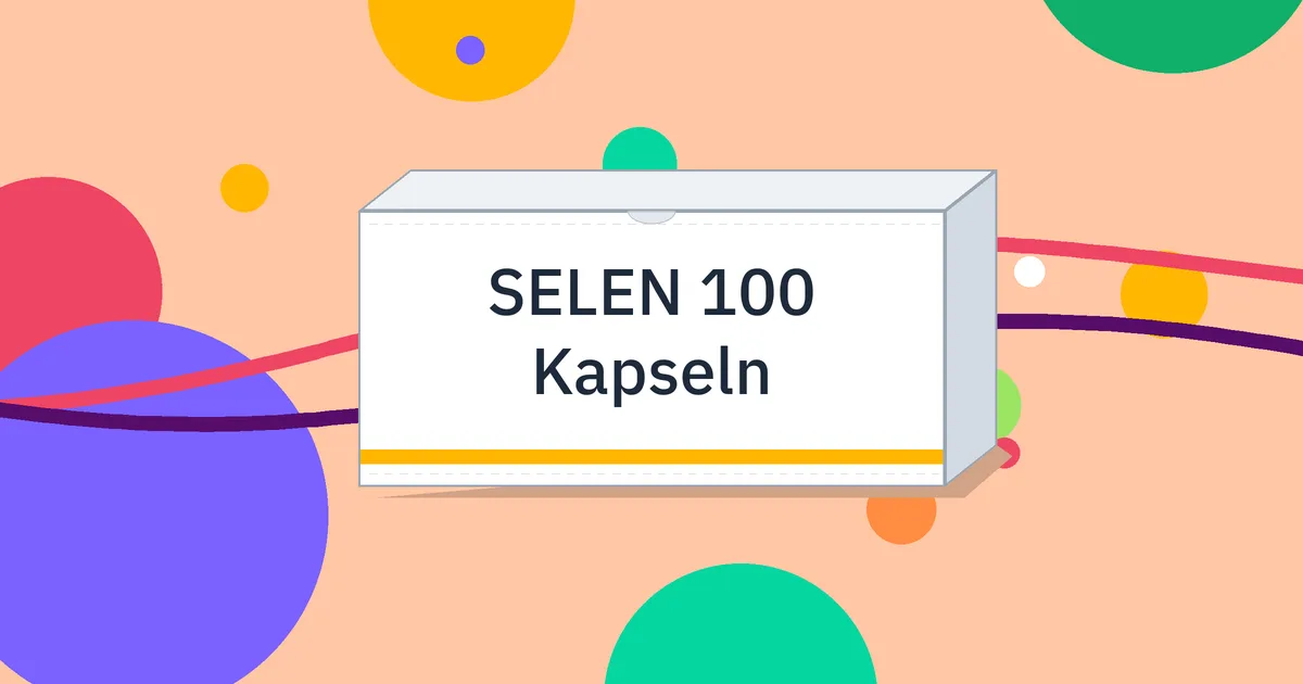 Symbolbild: Packung mit der Aufschrift SELEN 100 Kapseln (PZN 02168011) – Verfügbarkeit und Bezug in Apotheken in Frankfurt am Main