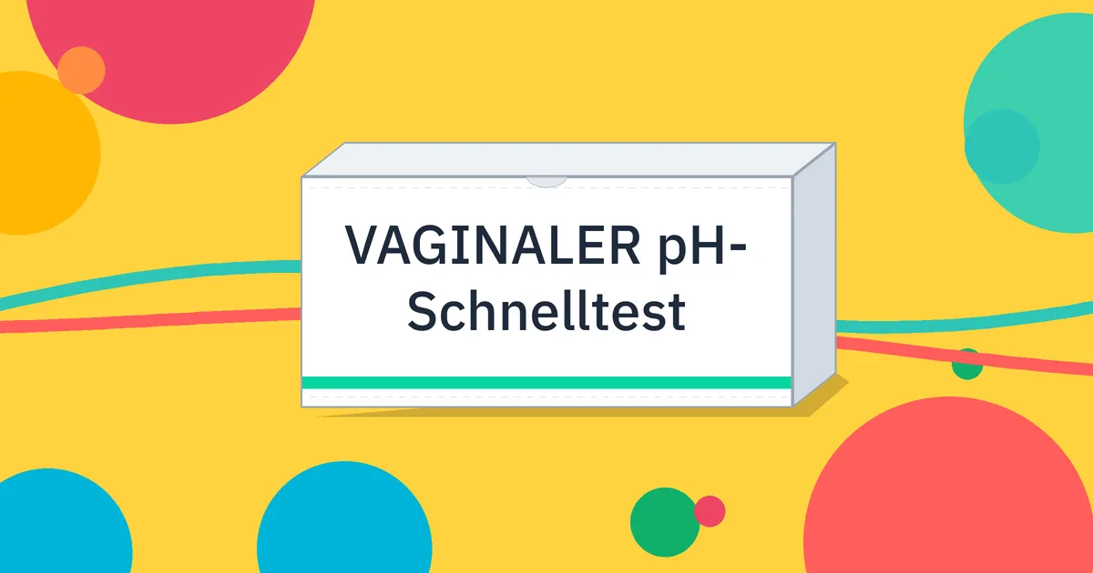 Symbolbild: Packung mit der Aufschrift VAGINALER pH-Schnelltest (PZN 09942318) – Verfügbarkeit und Bezug in Apotheken in Frankfurt am Main