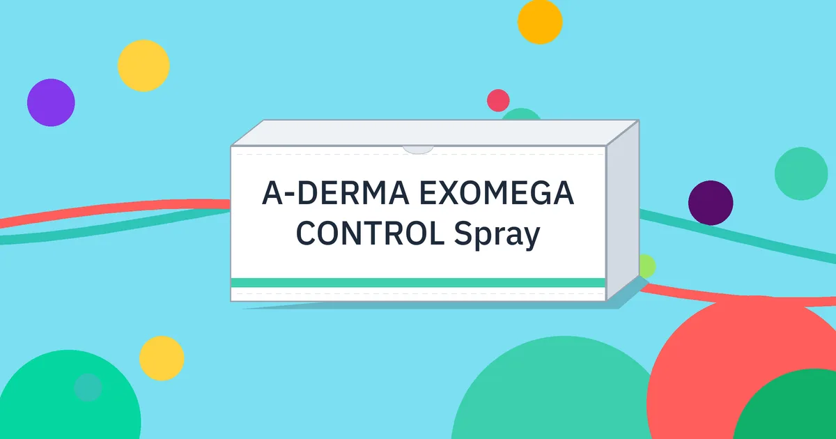 Symbolbild: Packung mit der Aufschrift A-DERMA EXOMEGA CONTROL Spray (PZN 16351144) – Verfügbarkeit und Bezug in Apotheken in Frankfurt am Main