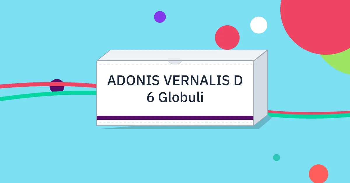Symbolbild: Packung mit der Aufschrift ADONIS VERNALIS D 6 Globuli (PZN 16695004) – Verfügbarkeit und Bezug in Apotheken in Frankfurt am Main