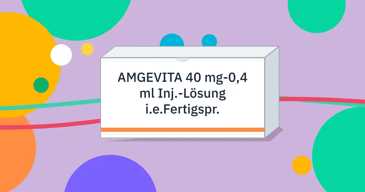 Symbolbild: Packung mit der Aufschrift AMGEVITA 40 mg-0,4 ml Inj.-Lösung i.e.Fertigspr. (PZN 19688157) – Verfügbarkeit und Bezug in Apotheken in Frankfurt am Main