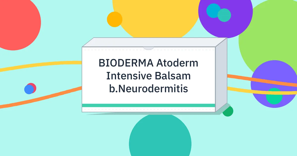 Symbolbild: Packung mit der Aufschrift BIODERMA Atoderm Intensive Balsam b.Neurodermitis (PZN 11539050) – Verfügbarkeit und Bezug in Apotheken in Frankfurt am Main
