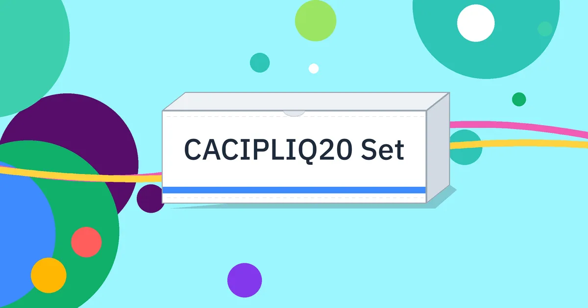 Symbolbild: Packung mit der Aufschrift CACIPLIQ20 Set (PZN 19055802) – Verfügbarkeit und Bezug in Apotheken in Frankfurt am Main