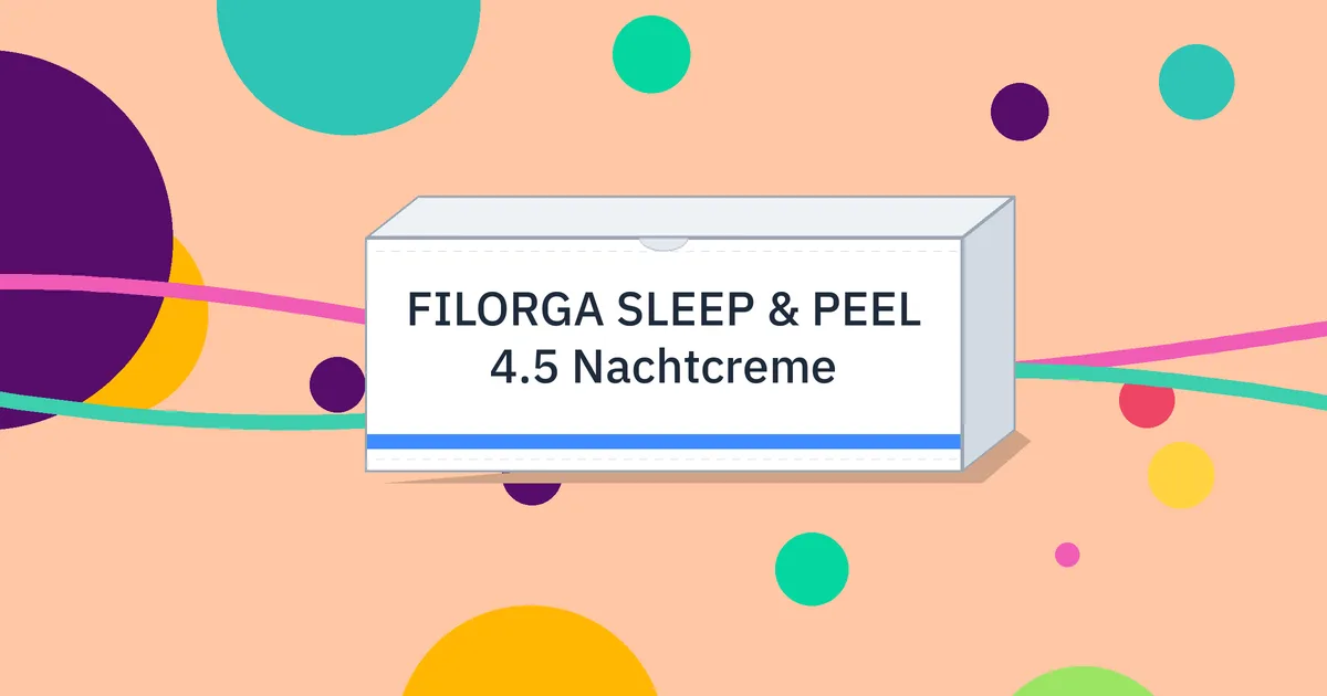 Symbolbild: Packung mit der Aufschrift FILORGA SLEEP & PEEL 4.5 Nachtcreme (PZN 18899107) – Verfügbarkeit und Bezug in Apotheken in Frankfurt am Main