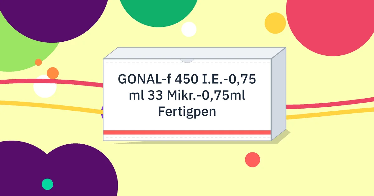 Symbolbild: Packung mit der Aufschrift GONAL-f 450 I.E.-0,75 ml 33 Mikr.-0,75ml Fertigpen (PZN 12386803) – Verfügbarkeit und Bezug in Apotheken in Frankfurt am Main