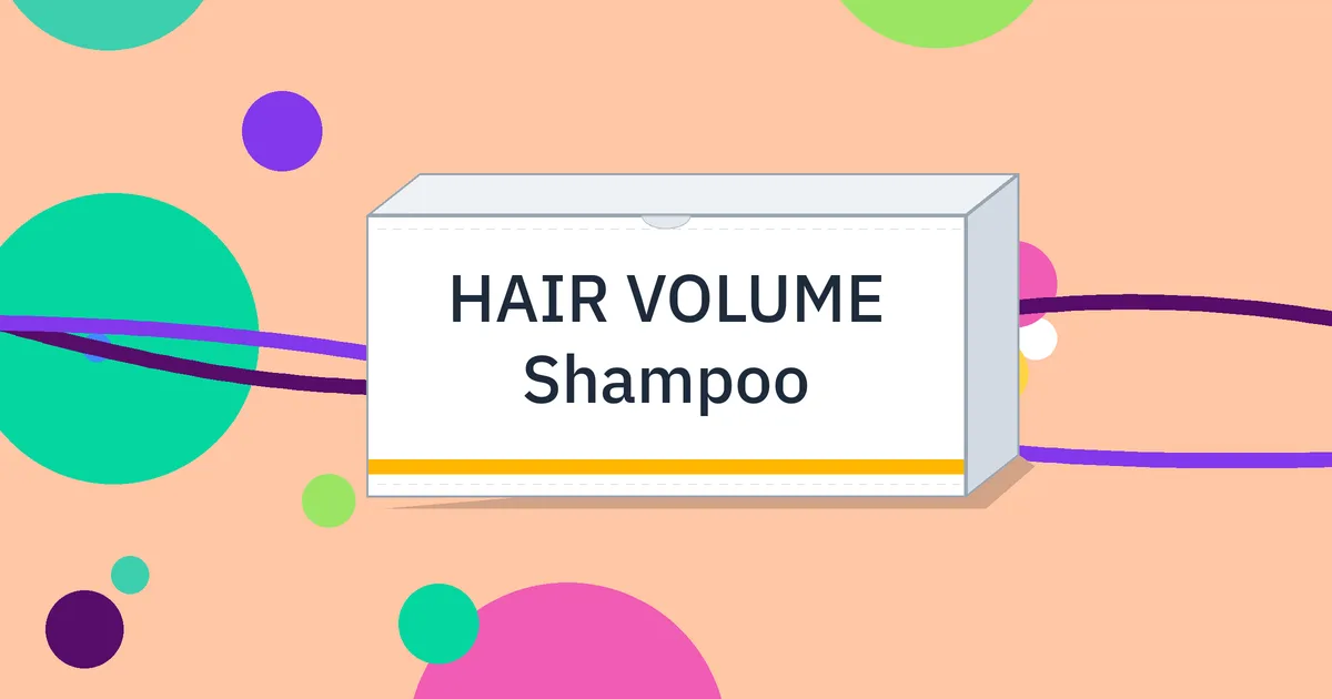Symbolbild: Packung mit der Aufschrift HAIR VOLUME Shampoo (PZN 16887353) – Verfügbarkeit und Bezug in Apotheken in Frankfurt am Main