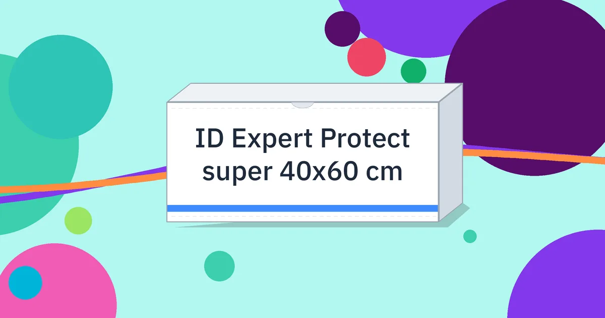 Symbolbild: Packung mit der Aufschrift ID Expert Protect super 40x60 cm (PZN 00145796) – Verfügbarkeit und Bezug in Apotheken in Frankfurt am Main