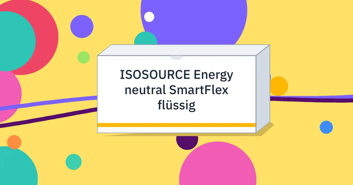 Symbolbild: Packung mit der Aufschrift ISOSOURCE Energy neutral SmartFlex flüssig (PZN 07756149) – Verfügbarkeit und Bezug in Apotheken in Frankfurt am Main