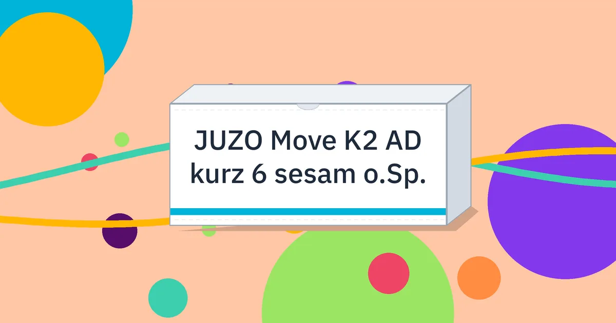 Symbolbild: Packung mit der Aufschrift JUZO Move K2 AD kurz 6 sesam o.Sp. (PZN 18509253) – Verfügbarkeit und Bezug in Apotheken in Frankfurt am Main