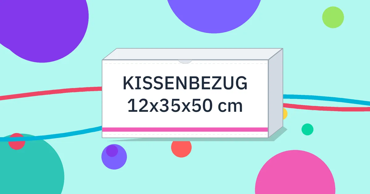 Symbolbild: Packung mit der Aufschrift KISSENBEZUG 12x35x50 cm (PZN 18456054) – Verfügbarkeit und Bezug in Apotheken in Frankfurt am Main