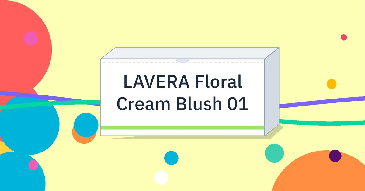 Symbolbild: Packung mit der Aufschrift LAVERA Floral Cream Blush 01 (PZN 19416507) – Verfügbarkeit und Bezug in Apotheken in Frankfurt am Main