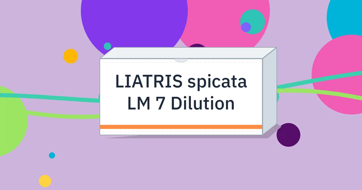 Symbolbild: Packung mit der Aufschrift LIATRIS spicata LM 7 Dilution (PZN 13528665) – Verfügbarkeit und Bezug in Apotheken in Frankfurt am Main