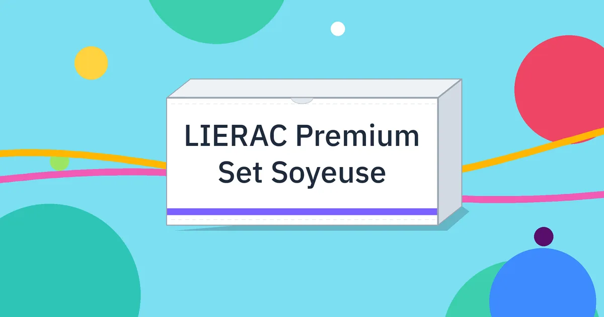 Symbolbild: Packung mit der Aufschrift LIERAC Premium Set Soyeuse (PZN 18063113) – Verfügbarkeit und Bezug in Apotheken in Frankfurt am Main
