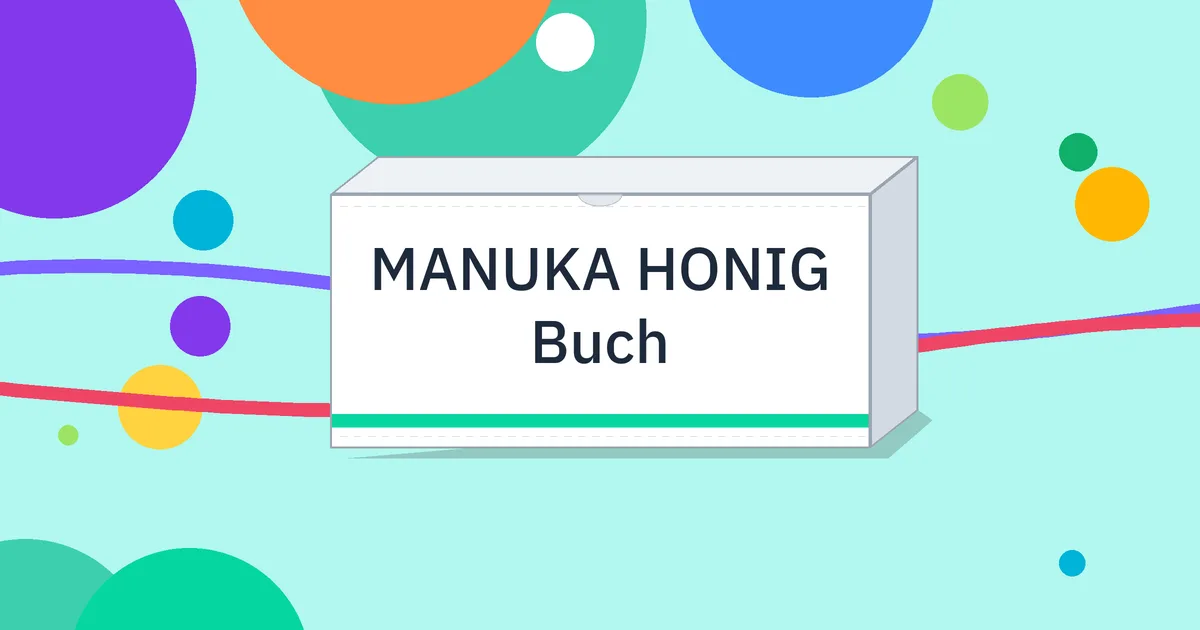 Symbolbild: Packung mit der Aufschrift MANUKA HONIG Buch (PZN 12339175) – Verfügbarkeit und Bezug in Apotheken in Frankfurt am Main
