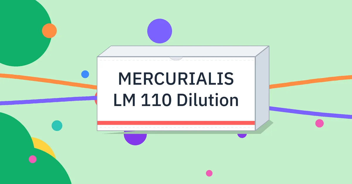 Symbolbild: Packung mit der Aufschrift MERCURIALIS LM 110 Dilution (PZN 12948135) – Verfügbarkeit und Bezug in Apotheken in Frankfurt am Main