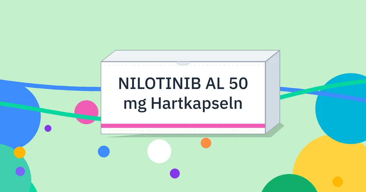 Symbolbild: Packung mit der Aufschrift NILOTINIB AL 50 mg Hartkapseln (PZN 19265238) – Verfügbarkeit und Bezug in Apotheken in Frankfurt am Main