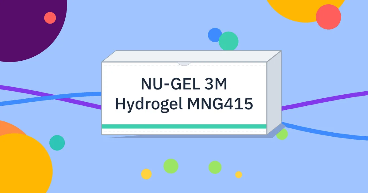 Symbolbild: Packung mit der Aufschrift NU-GEL 3M Hydrogel MNG415 (PZN 20139332) – Verfügbarkeit und Bezug in Apotheken in Frankfurt am Main