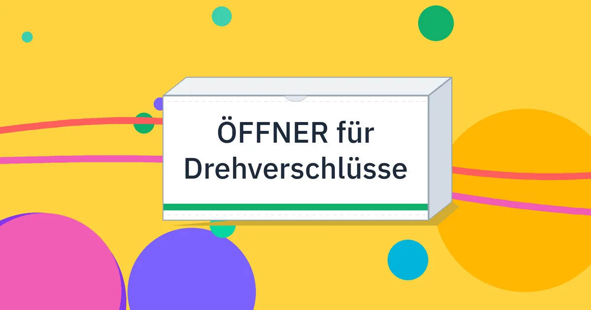 Symbolbild: Packung mit der Aufschrift ÖFFNER für Drehverschlüsse (PZN 08907780) – Verfügbarkeit und Bezug in Apotheken in Frankfurt am Main