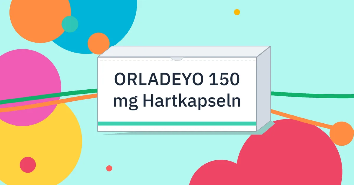 Symbolbild: Packung mit der Aufschrift ORLADEYO 150 mg Hartkapseln (PZN 17201702) – Verfügbarkeit und Bezug in Apotheken in Frankfurt am Main