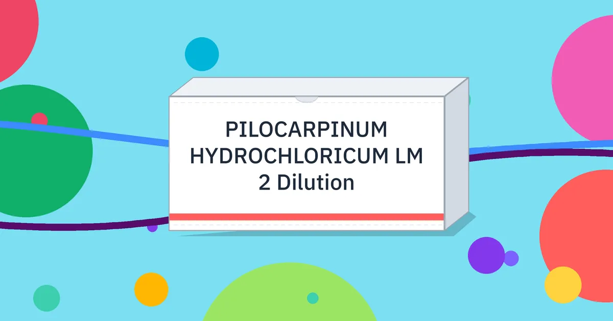 Symbolbild: Packung mit der Aufschrift PILOCARPINUM HYDROCHLORICUM LM 2 Dilution (PZN 13641930) – Verfügbarkeit und Bezug in Apotheken in Frankfurt am Main