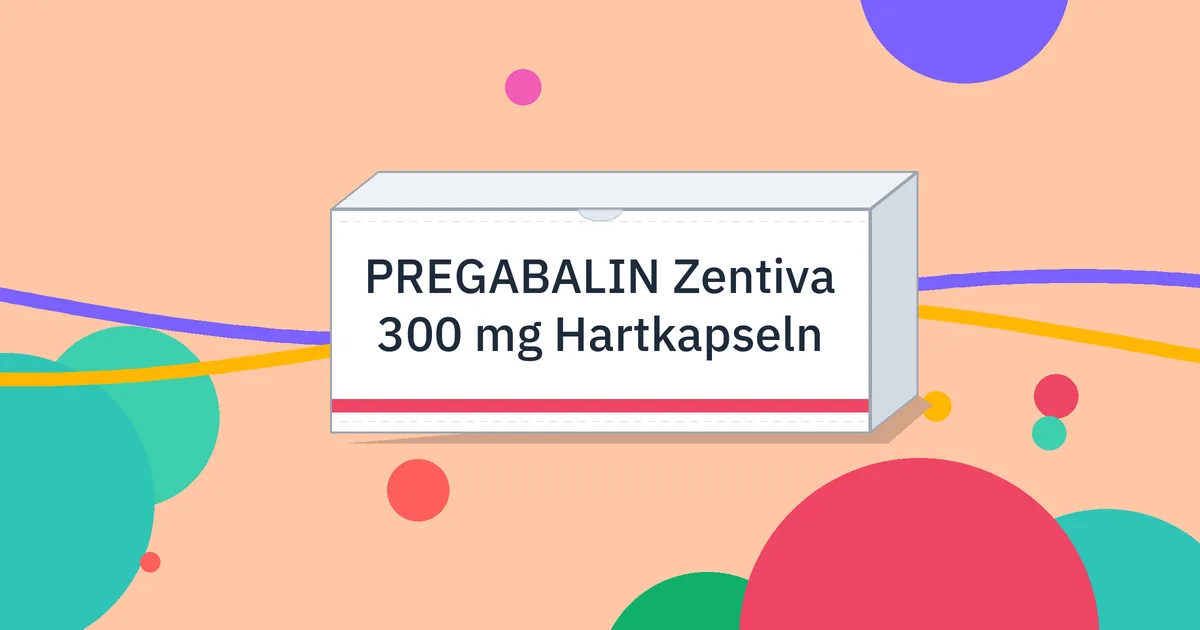 Symbolbild: Packung mit der Aufschrift PREGABALIN Zentiva 300 mg Hartkapseln (PZN 16321025) – Verfügbarkeit und Bezug in Apotheken in Frankfurt am Main