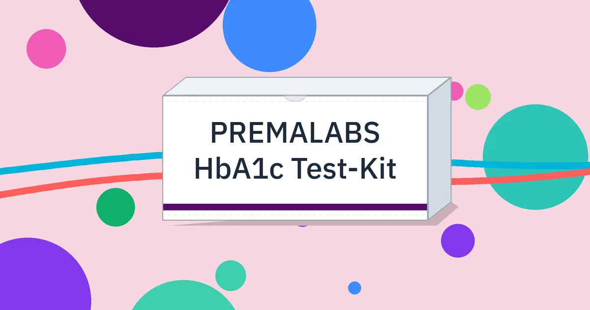 Symbolbild: Packung mit der Aufschrift PREMALABS HbA1c Test-Kit (PZN 18235896) – Verfügbarkeit und Bezug in Apotheken in Frankfurt am Main