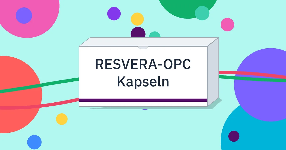 Symbolbild: Packung mit der Aufschrift RESVERA-OPC Kapseln (PZN 12801076) – Verfügbarkeit und Bezug in Apotheken in Frankfurt am Main