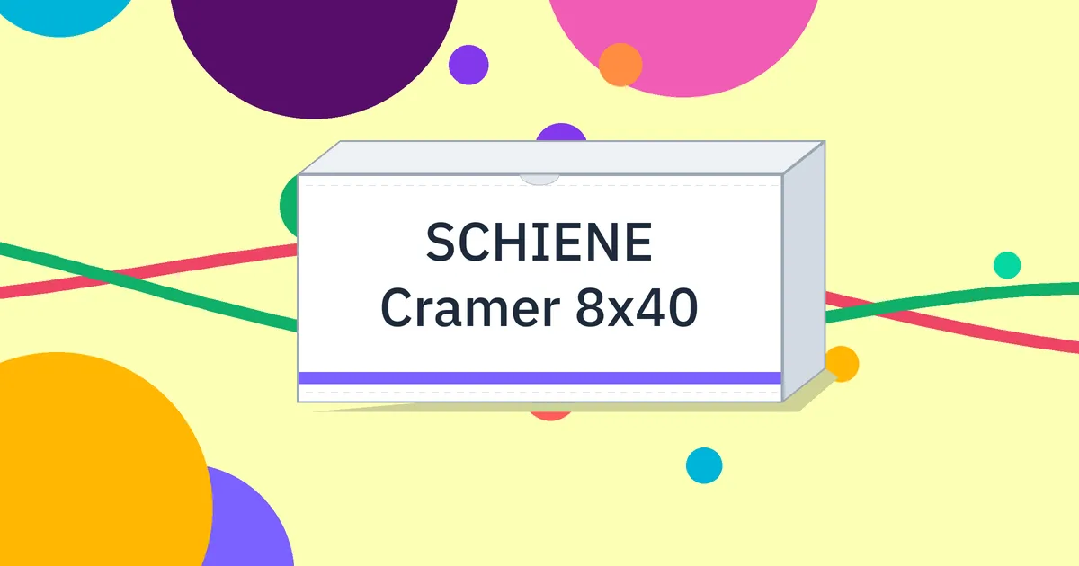 Symbolbild: Packung mit der Aufschrift SCHIENE Cramer 8x40 (PZN 04850149) – Verfügbarkeit und Bezug in Apotheken in Frankfurt am Main