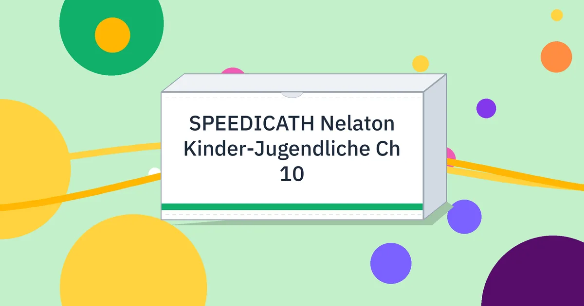Symbolbild: Packung mit der Aufschrift SPEEDICATH Nelaton Kinder-Jugendliche Ch 10 (PZN 11893751) – Verfügbarkeit und Bezug in Apotheken in Frankfurt am Main